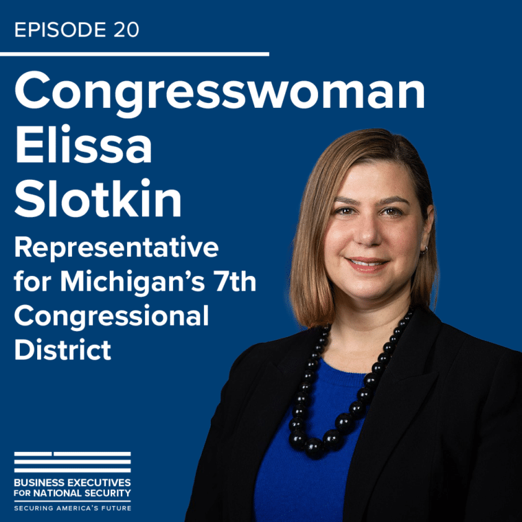 Building the Base Episode 20: Elissa Slotkin, Representative Michigan’s ...